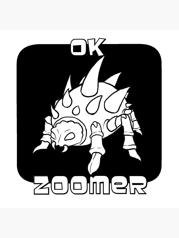 "Metroid Zoomer" Sticker by HalloKiddRyann | Redbubble