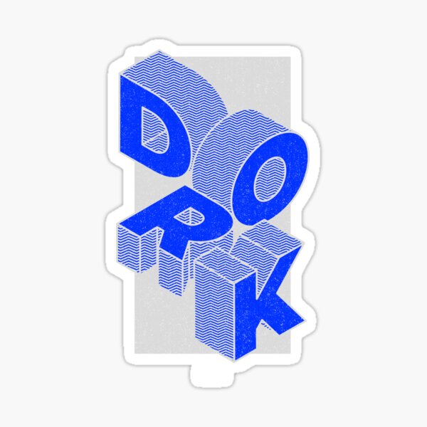 "Dork - In Abstract for that special friend" Sticker for Sale by ...