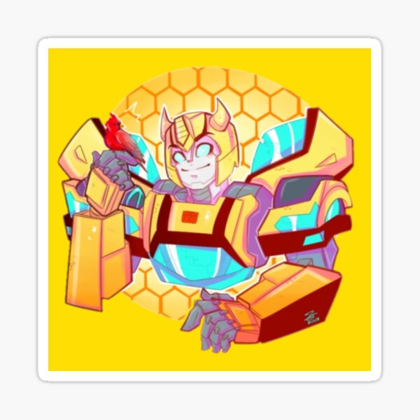 "Bumblebee (Transformers)" Sticker for Sale by Twilightthehawk | Redbubble