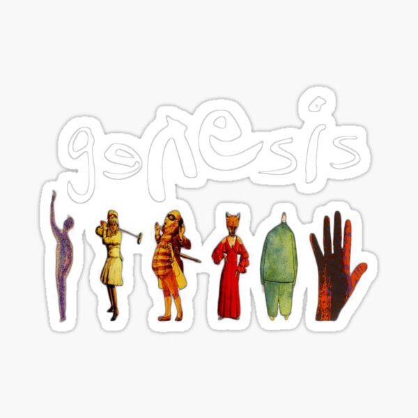 "GENESIS" Sticker for Sale by hiyonasuha | Redbubble