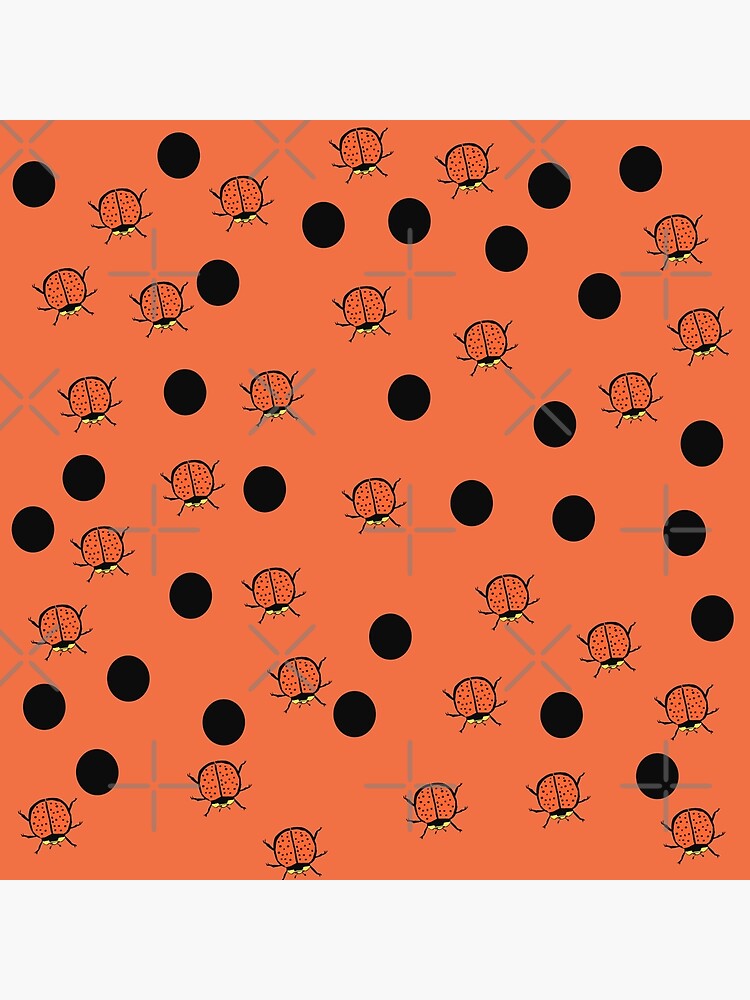 "Cute Ladybug polka dot design" Poster for Sale by ledalinda | Redbubble