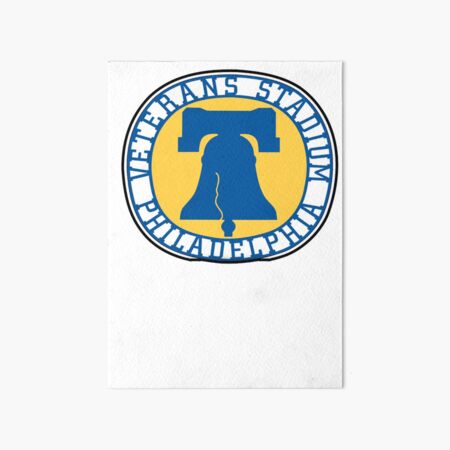 "THE PHILADELPHIA VETERANS STADIUM SIGN " Art Board Print by ...