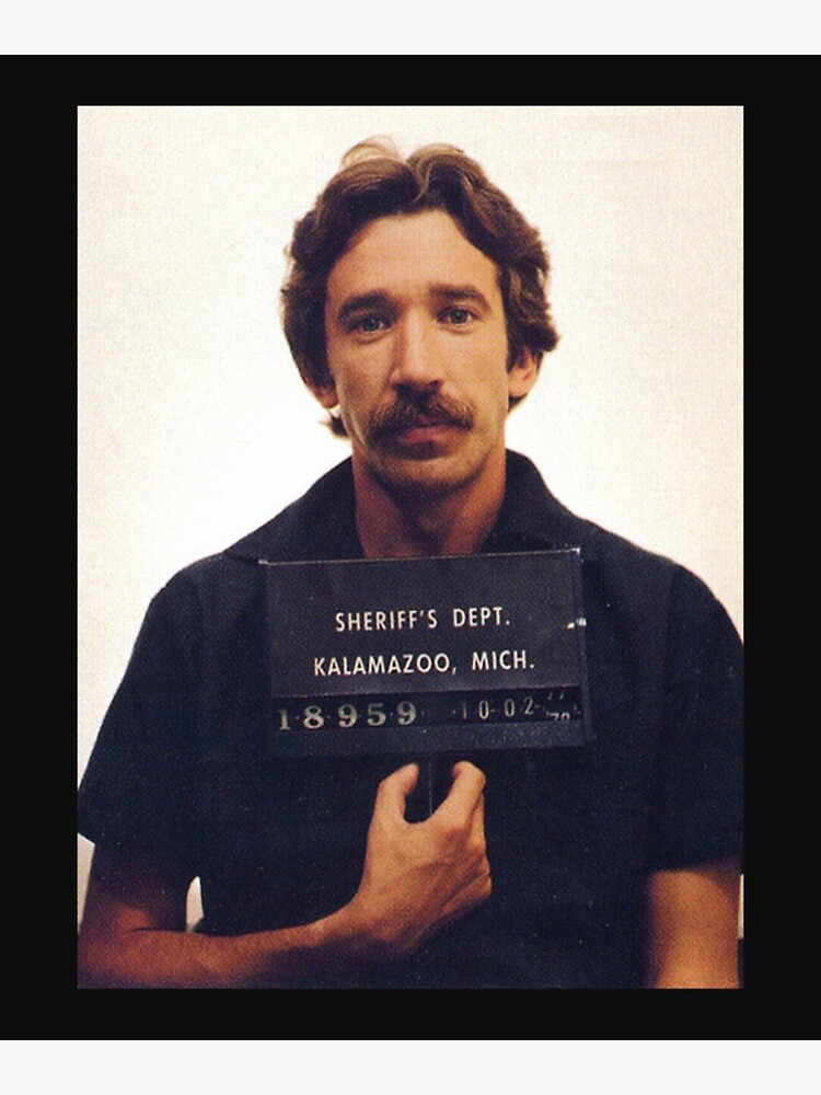 "Tim Allen Mugshot" Poster for Sale by HanhShop | Redbubble