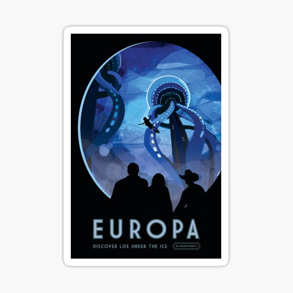"Europa" Sticker for Sale by jbuckland | Redbubble