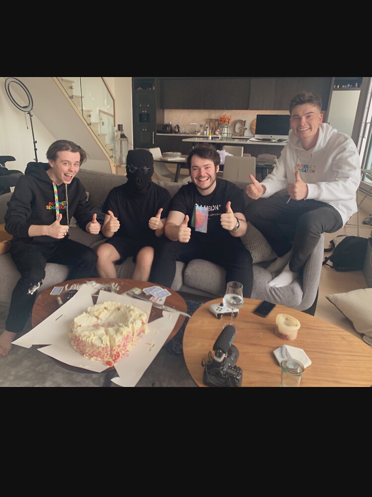 "Eboys" T-shirt for Sale by EzraricGeorge | Redbubble | beardless james ...