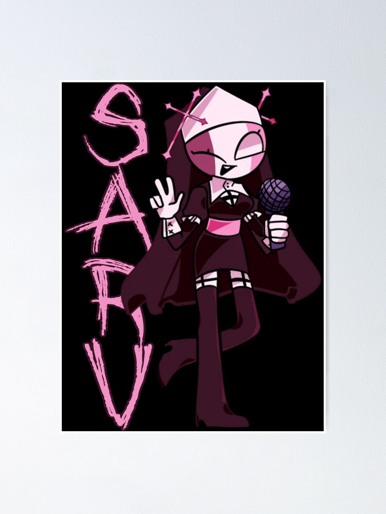 "Fnf sarv Friday Night Funkin" Poster by BethanyBlowers | Redbubble
