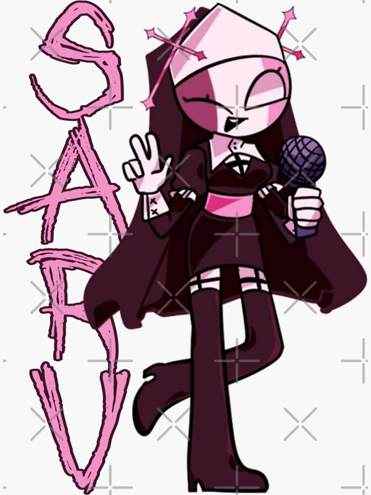 "Fnf sarv Friday Night Funkin" Sticker von BethanyBlowers | Redbubble