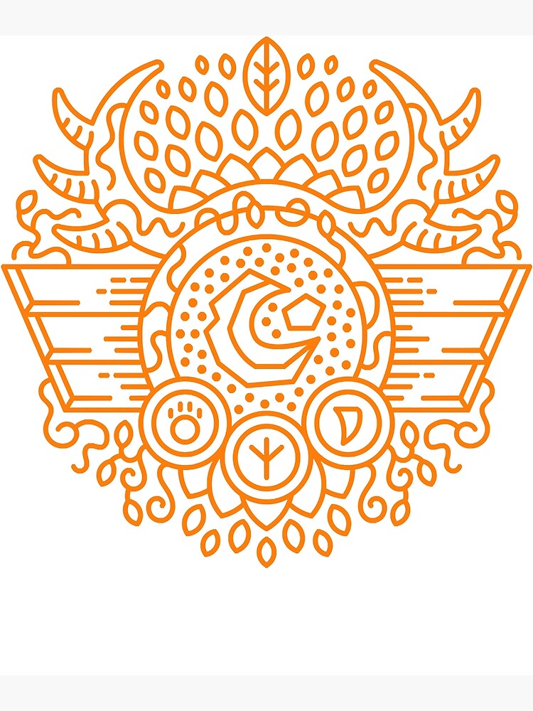 "Druid Class Crests" Poster by altonstacey616 | Redbubble