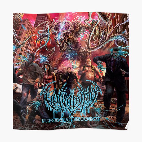 "VuIvodynia Praenuntius Infiniti" Poster by trafton-mazie0 | Redbubble