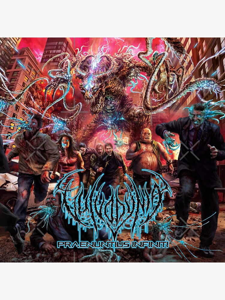 "VuIvodynia Praenuntius Infiniti" Sticker for Sale by trafton-mazie0 ...