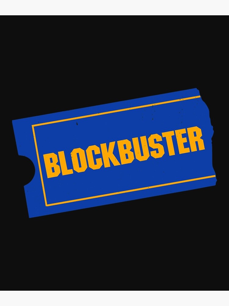 "Blockbuster Video Logo" Art Print for Sale by LinhShop | Redbubble