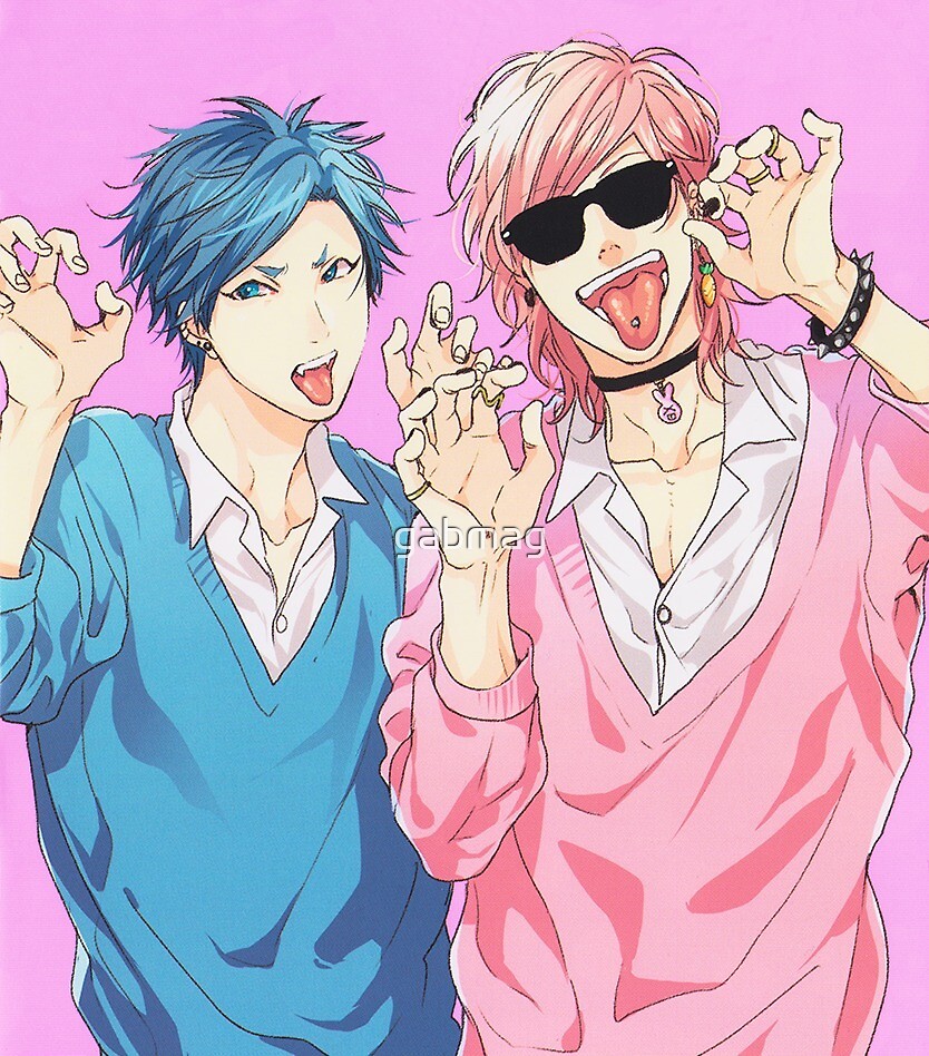 "Tamura and Yuri Pink" by gabmag | Redbubble