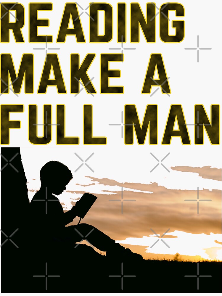 "Reading make a full man Mottoes T-shirt,slogans, quotes, mottoes ...