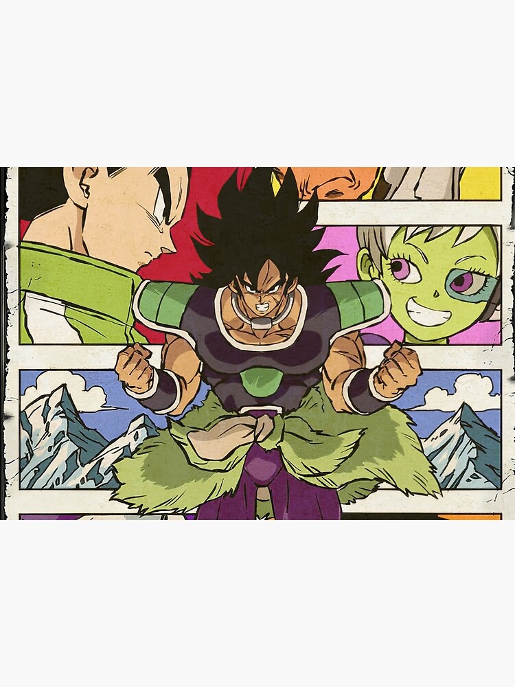 "Dragon Ball Super Broly" Mask by DragonBallFanZz | Redbubble
