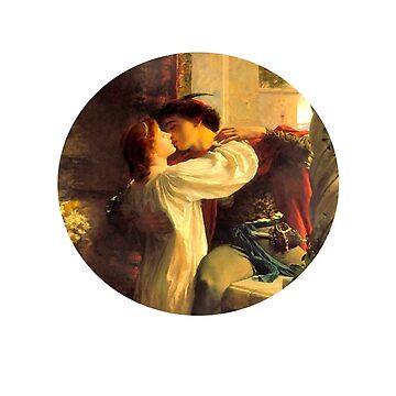 "Romeo and Juliet Renaissance Painting" Sticker for Sale by Eve Kinsman ...