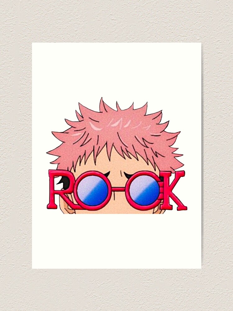 "Yuji Itadori Peeker - Jujutsu Kaisen" Art Print by Miriam-Store ...