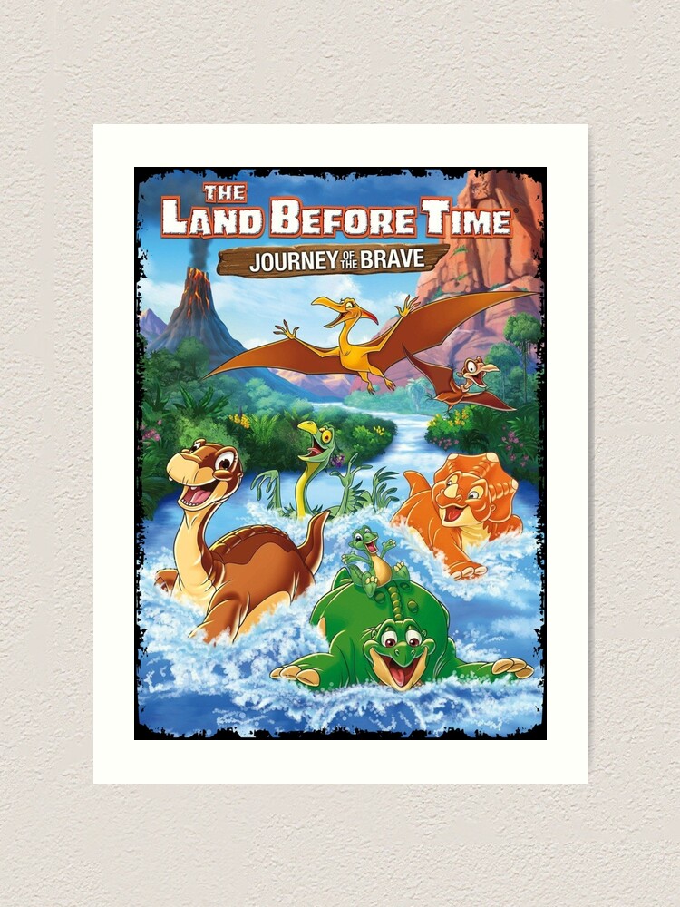 "THE LAND BEFORE TIME" Art Print for Sale by gilmotomi | Redbubble