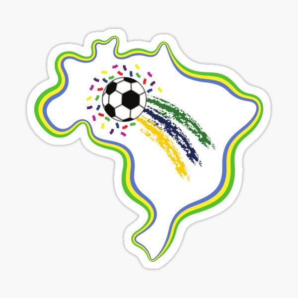 "brazil flag - happy brazil independence day 2021-brasil" Sticker for ...