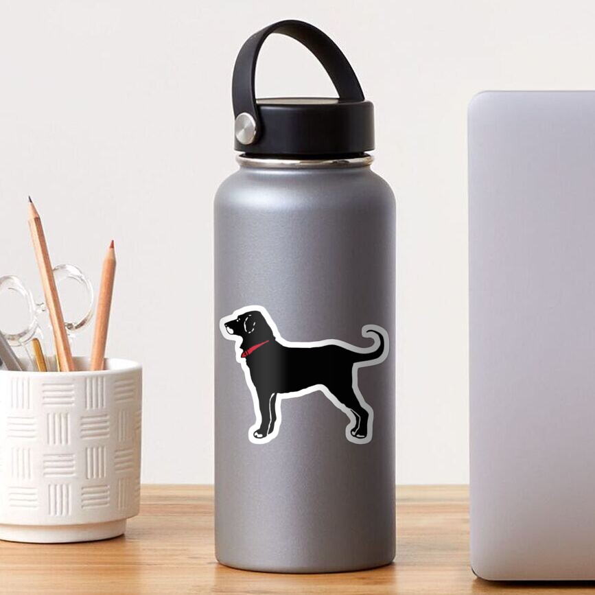 "The Black Dog" Sticker for Sale by rosiesokoll | Redbubble