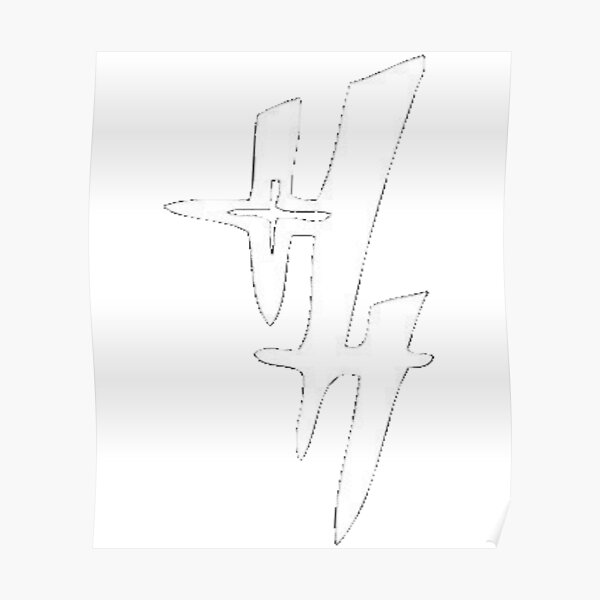 "Heavens Hellfire" Poster for Sale by shannonmigdali | Redbubble