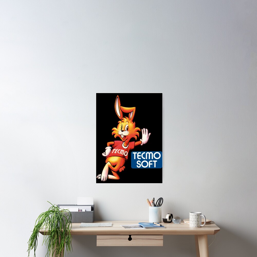"Tecmo Soft () Rabbit Logo " Poster by aanKammler8 | Redbubble
