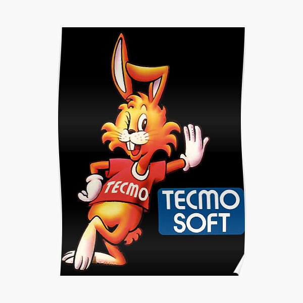 "Tecmo Soft () Rabbit Logo " Poster by aanKammler8 | Redbubble
