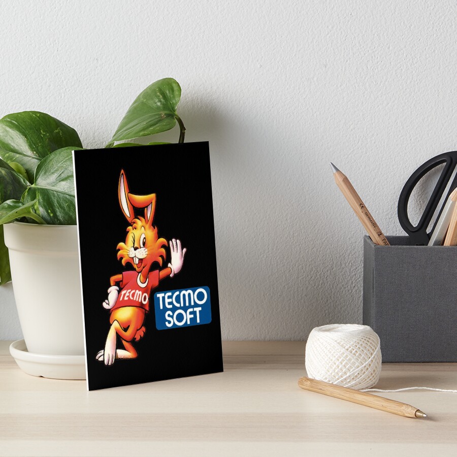 "Tecmo Soft () Rabbit Logo " Art Board Print for Sale by aanKammler8 ...