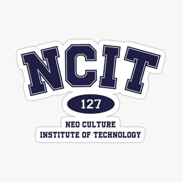 "NCIT (NEO CULTURE INSTITUTE OF TECHNOLOGY) - NCT 127" Sticker for Sale ...