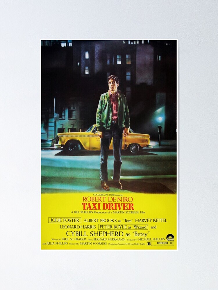 "Taxi Driver Art" Poster for Sale by EarleKingstone | Redbubble