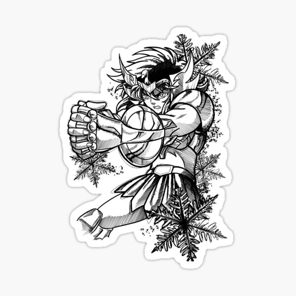"saint seiya " Sticker for Sale by AneyZacaria00 | Redbubble