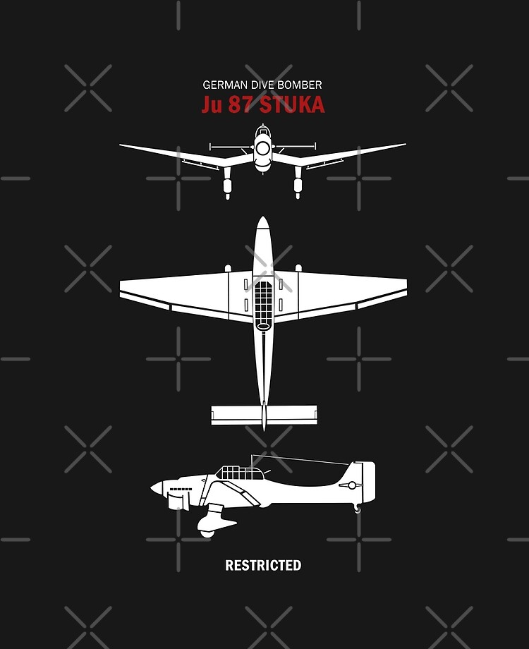 "WW2 Ju87 Stuka Identification" iPad Case & Skin for Sale by rogue ...