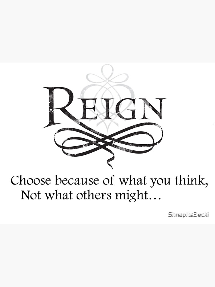 "Reign" Sticker by ShnapItsBecki | Redbubble