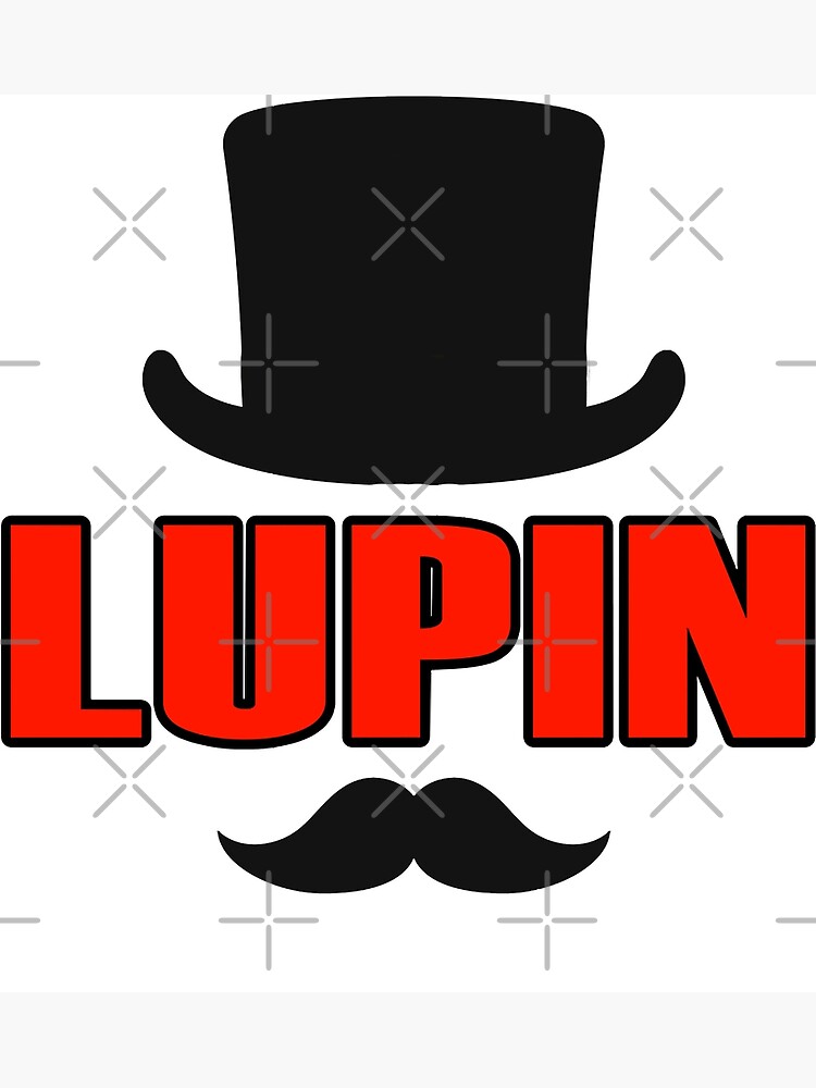 "Lupin symbol" Art Print for Sale by JonesLoriAlesia | Redbubble
