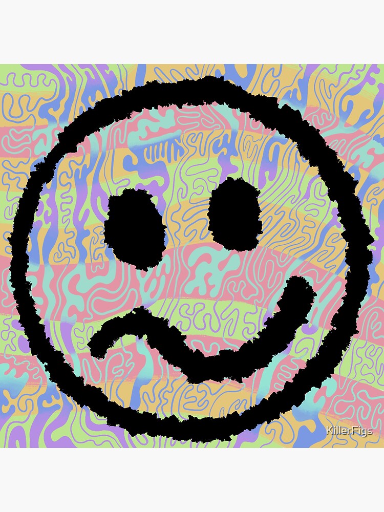 "Killer wonky smile" Sticker for Sale by KillerFigs | Redbubble