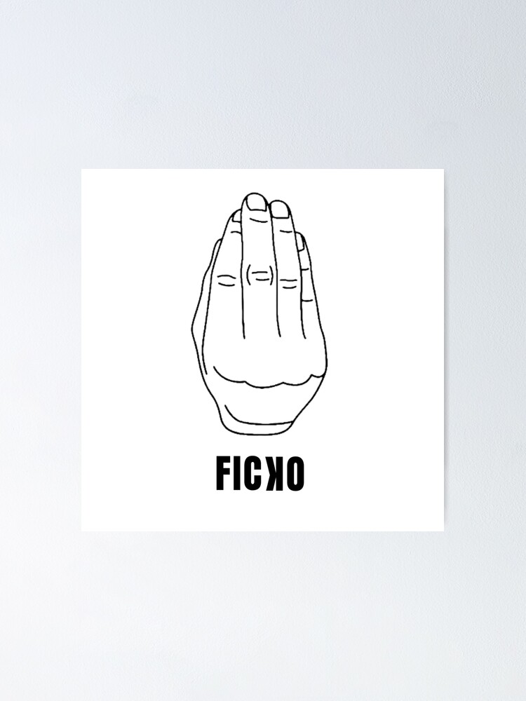 "Ficko" Poster von ProDesignx | Redbubble