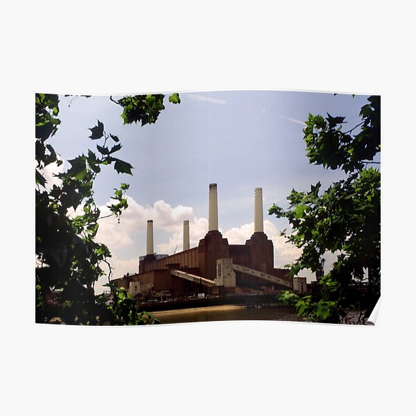 "Battersea Power Station, London" Poster for Sale by JonDelorme | Redbubble
