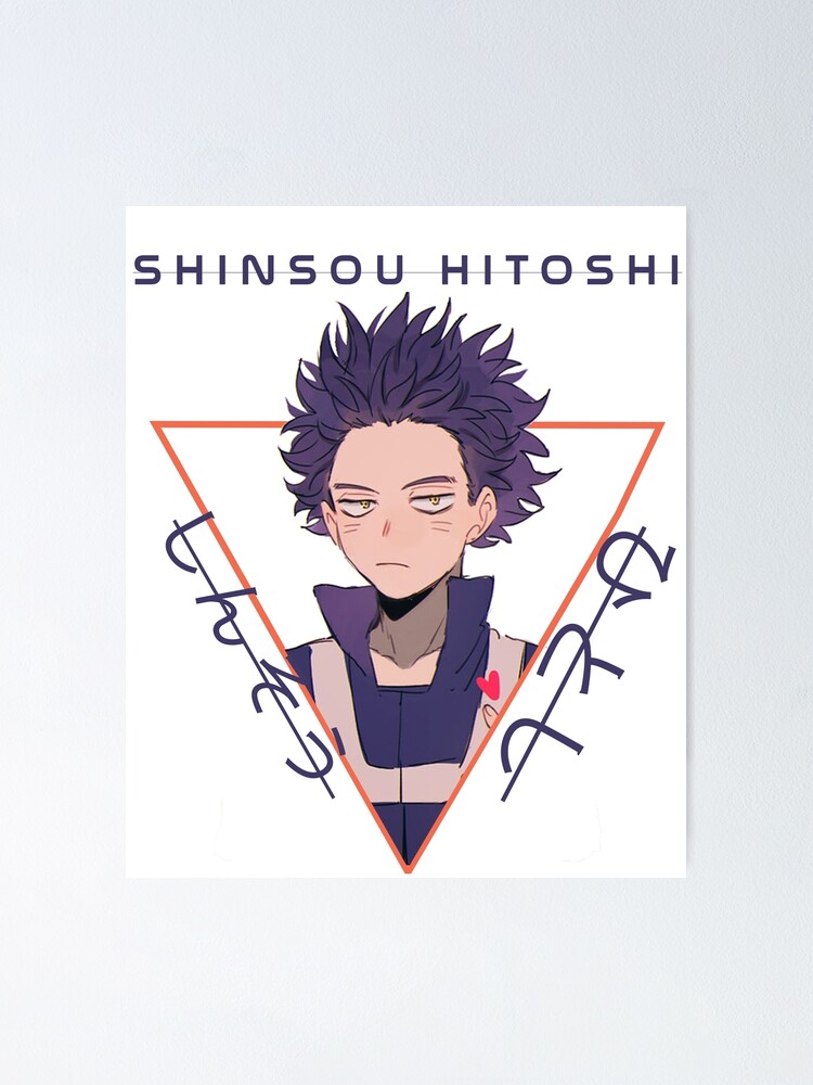 "shinsou bnha - my hero academia - hitoshi shinso" Poster by BOXBAX ...