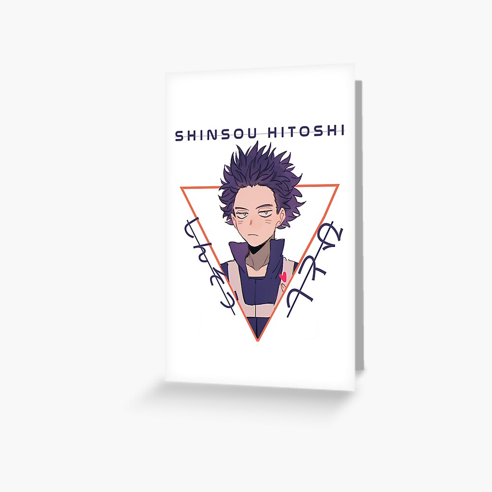"shinsou bnha - my hero academia - hitoshi shinso" Greeting Card by ...