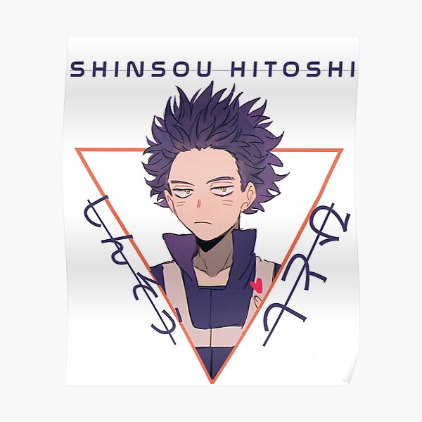 "shinsou bnha - my hero academia - hitoshi shinso" Poster by BOXBAX ...