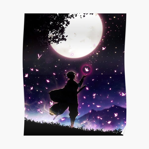 "Shadow of Kocho Shinobu" Poster by hvcloudy33 | Redbubble