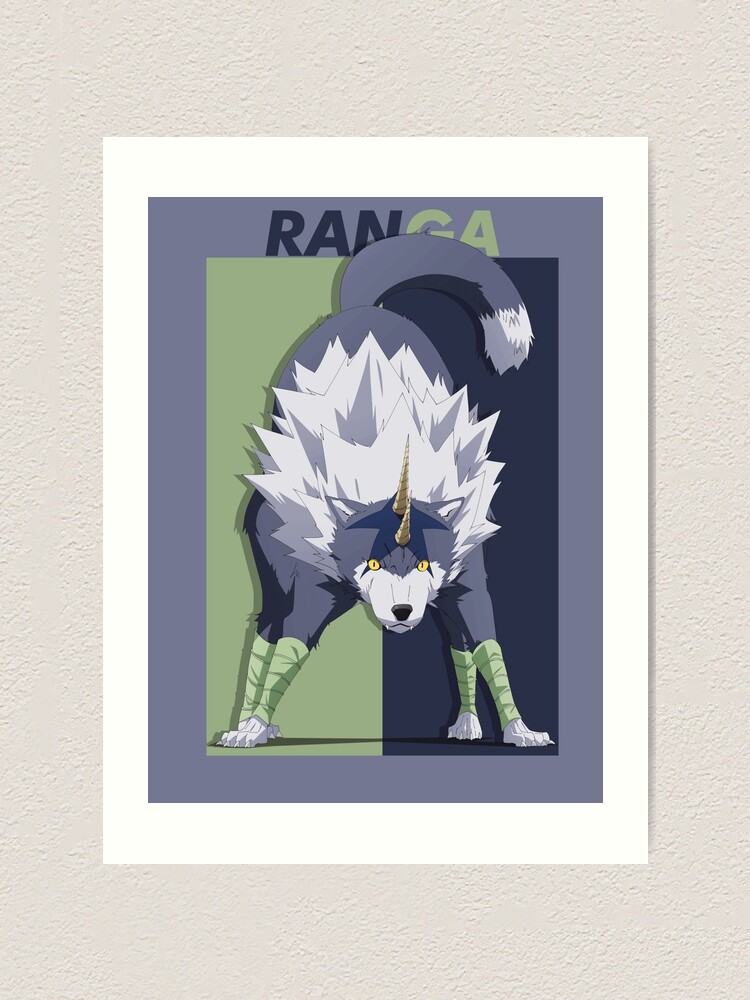 "Ranga - That Time I Got Reincarnated as a Slime Season 2" Art Print ...