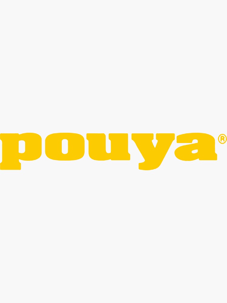 "Pouya - POUYA" Sticker for Sale by Jacksonoscar | Redbubble