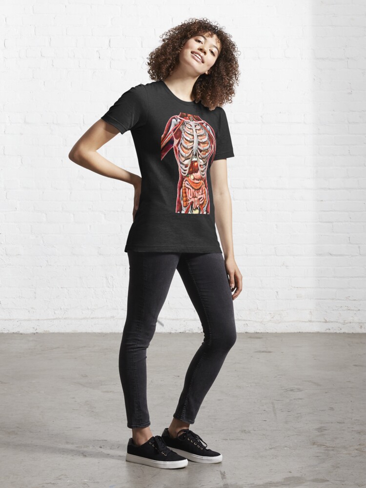 "Internal Organs. Human Anatomy. Skeleton. Art" T-shirt for Sale by ...