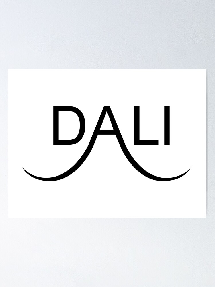 "Dali logo" Poster for Sale by AznavourByKarin | Redbubble