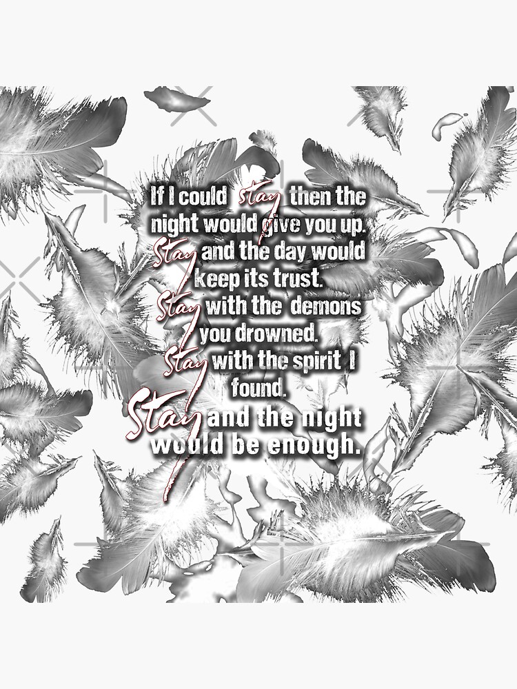 "u2 stay v2" Sticker for Sale by clad63 | Redbubble