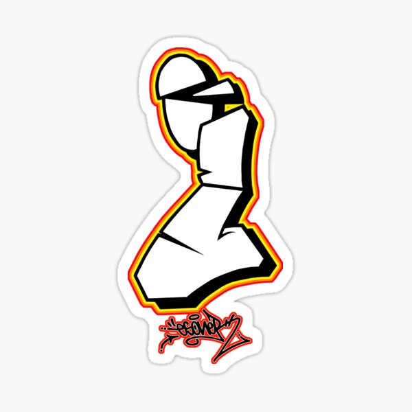 "LETTER I BY ESONE URBAN GRAFFITI STREET STYLE " Sticker for Sale by ...