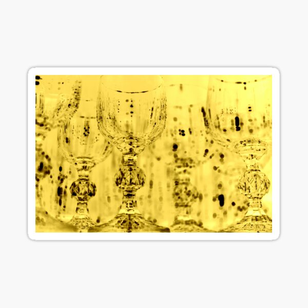 "Glass Abstract" Sticker for Sale by AuntDot | Redbubble