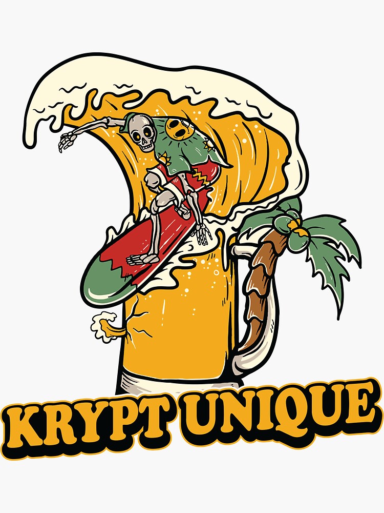 "Krypt Unique t shirt design" Sticker for Sale by Asifhasansabbir ...
