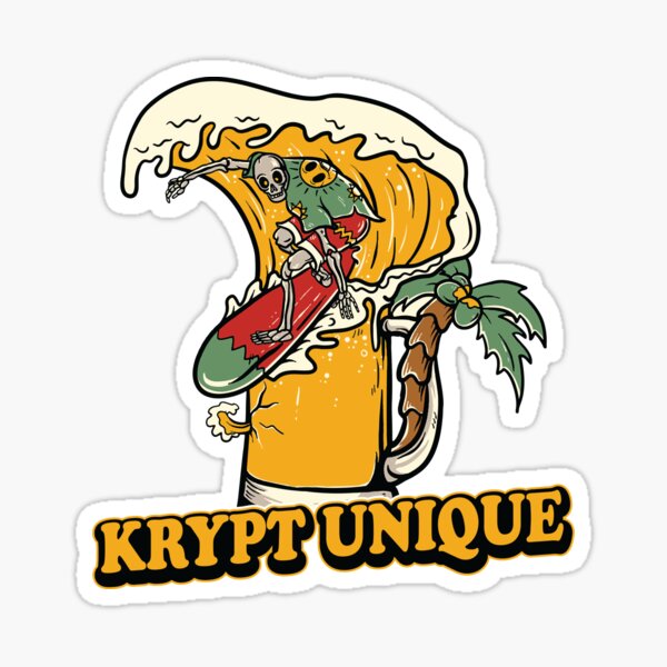 "Krypt Unique t shirt design" Sticker for Sale by Asifhasansabbir | Redbubble