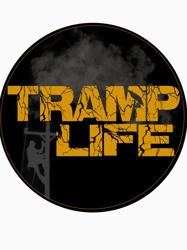 "TRAMP LIFE! LINEMANHARD HAT IBEW" T-shirt for Sale by PaualBarber ...